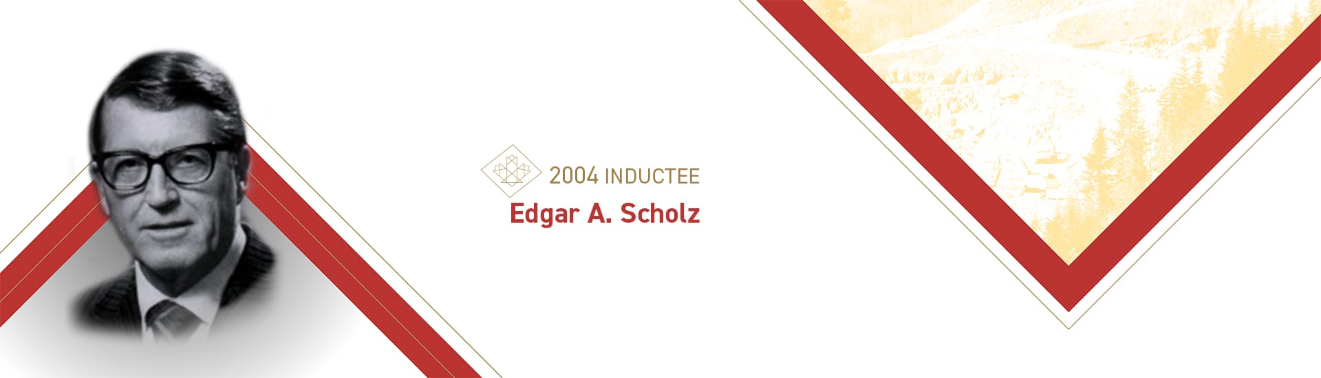 Edgar A. Scholz (1915 - 1980) - Canadian Mining Hall of Fame