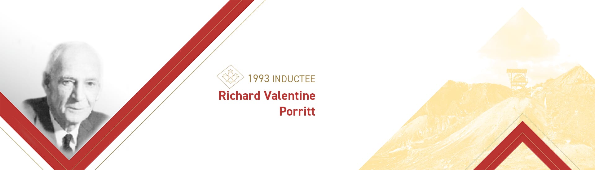 Richard Valentine Porritt (1901 – 1985) - Canadian Mining Hall of Fame